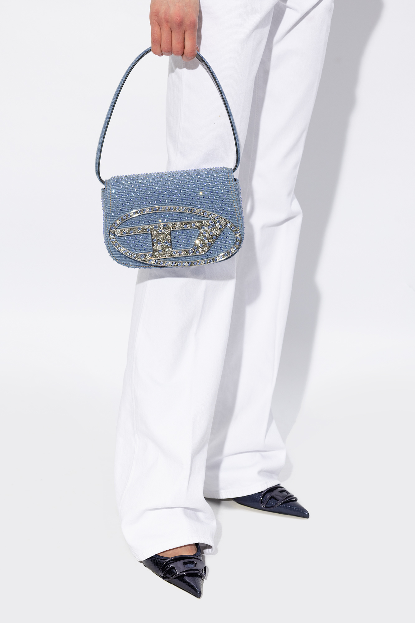 Blue '1DR' shoulder bag Diesel - SchaferandweinerShops Blue '1DR' shoulder bag Diesel - SchaferandweinerShops